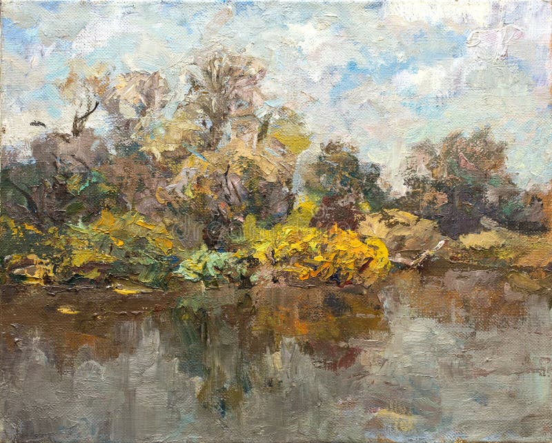 Oil Painting, Handmade Drawing, Illustration Stock Image - Image of ...