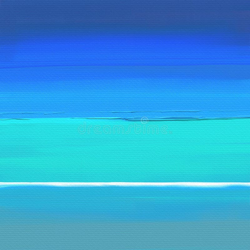 Oil Painting Abstract Style Artwork on Canvas Stock Image - Image of ...