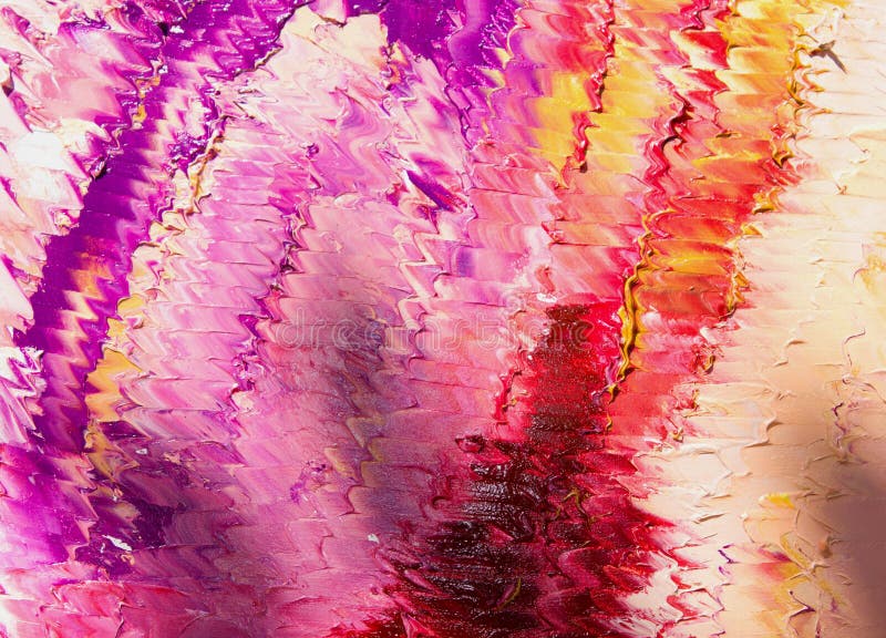 Oil Painting on Canvas, Patterns, Abstract Stock Photo - Image of ...