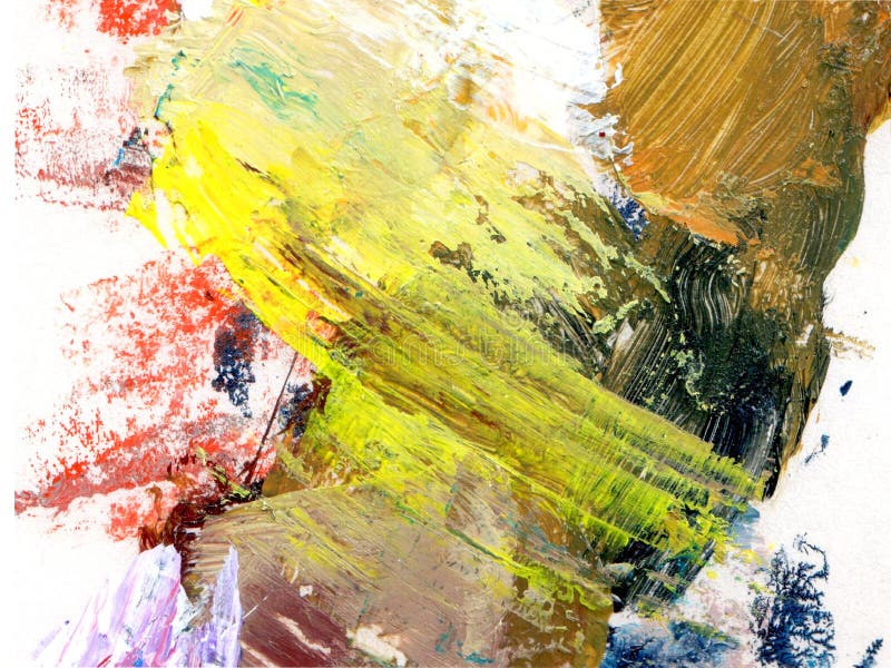 Oil painting color texture stock illustration. Illustration of painting ...