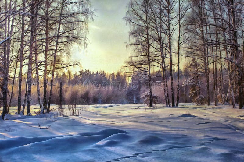 Famous Winter Landscape Paintings