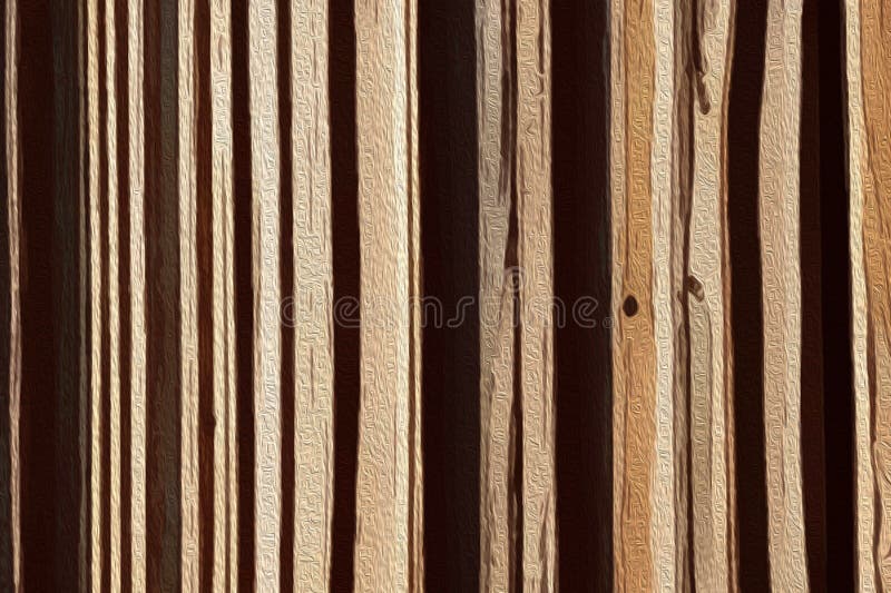 Oil Painting . Wood Structure Pattern Stock Illustration - Illustration ...