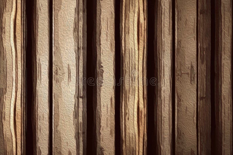 Oil Painting . Wood Structure Pattern Stock Illustration - Illustration ...