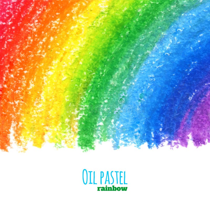 Oil pastel background stock vector. Illustration of splash - 46486058