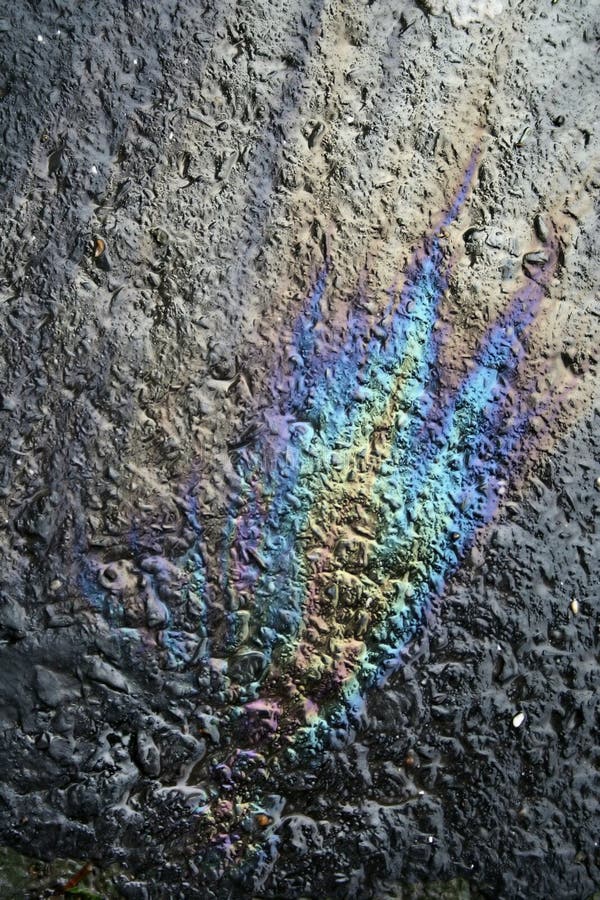 Oil Slick stock image. Image of slick, asphalt, environment - 25482943