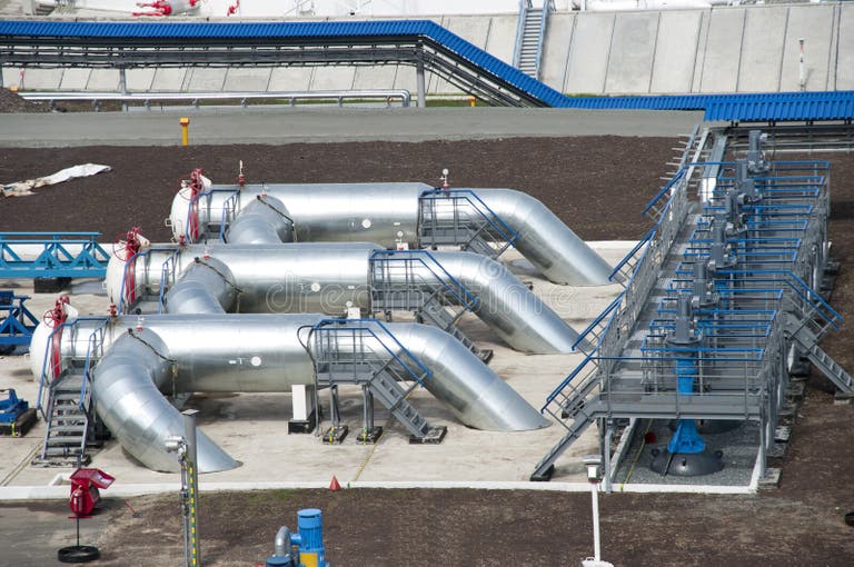 Oil pipeline stock photo. Image of fuel, vessel, port - 14372920