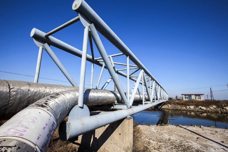 Oil pipeline stock photo. Image of industry, engineering - 173910370