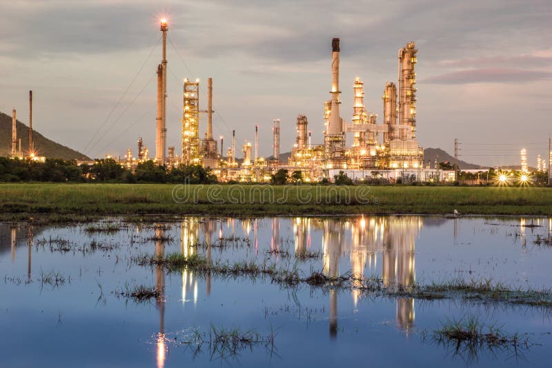 Oil plant power stock image. Image of energy, industrial - 50078377