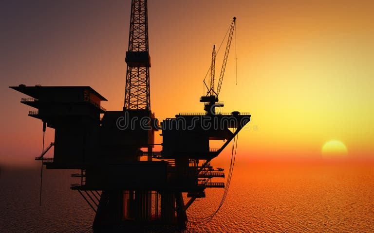 Energy Oil Platform Stock Illustrations – 20,107 Energy Oil Platform ...