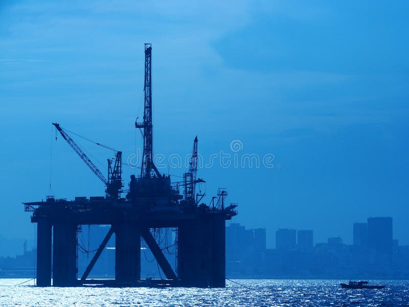 Oil Platform 22 stock photo. Image of offshore, water - 4353616