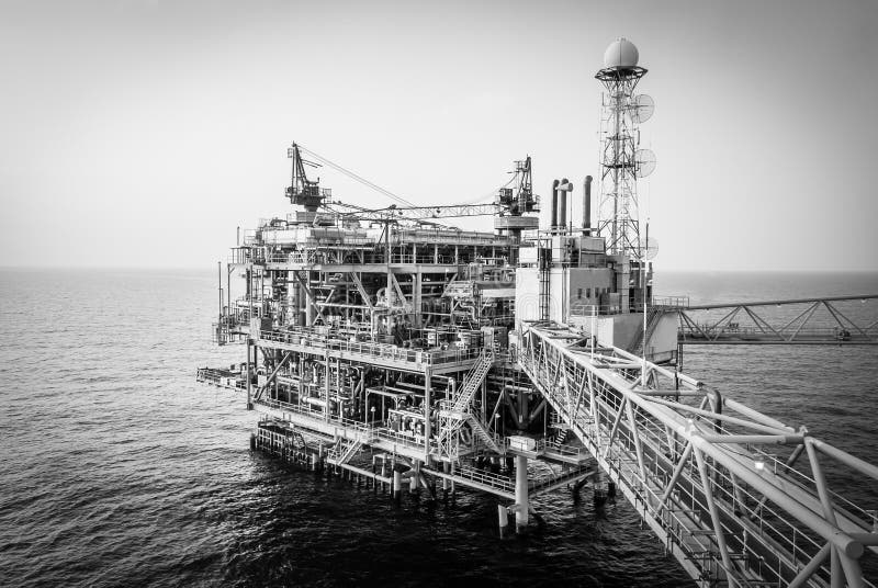 902 Black White Oil Rig Stock Photos - Free & Royalty-Free Stock Photos ...