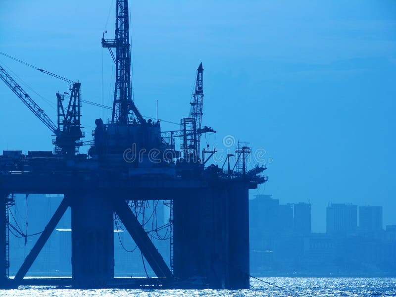 Oil Platform stock photo. Image of energy, petroleum, offshore - 4353630