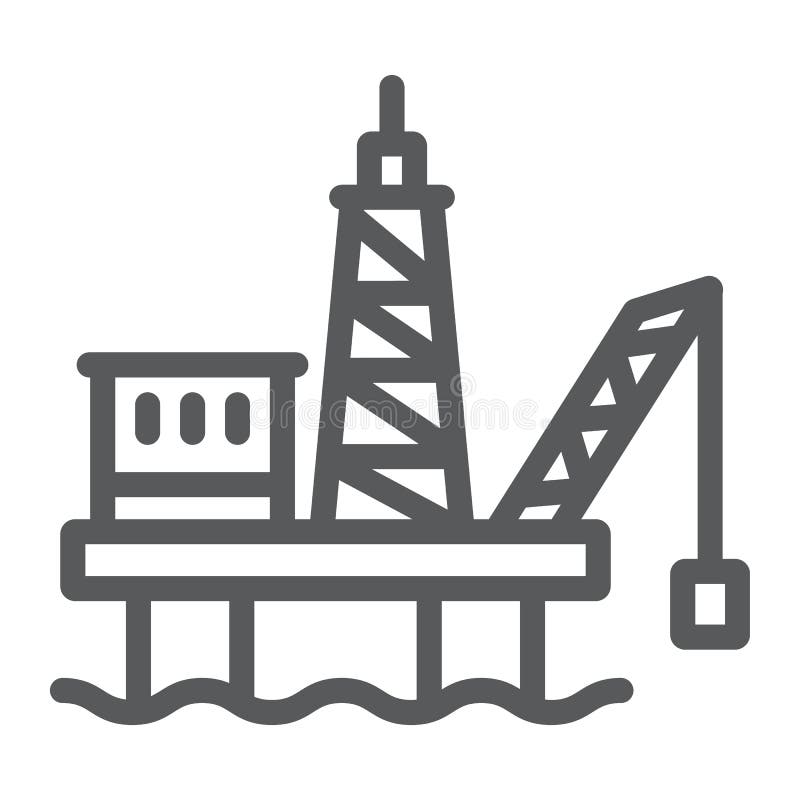 Drilling Rig Icon