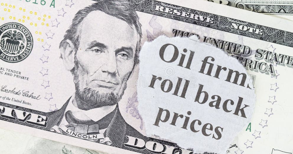 Oil price roll back stock photo. Image of debt, exchange - 20995662