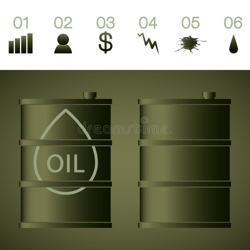 Oil price template. stock vector. Illustration of value - 67493049