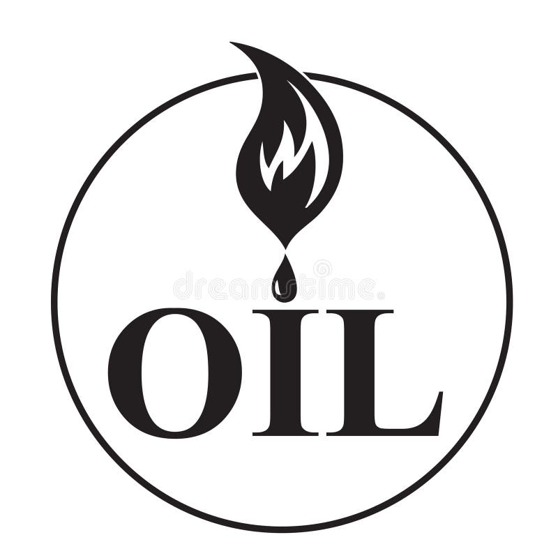 Oil production symbol stock illustration. Illustration of petroleum ...