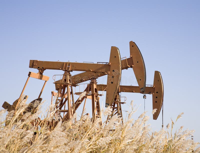 Oil pump stock image. Image of pipe, machine, digger - 11452467