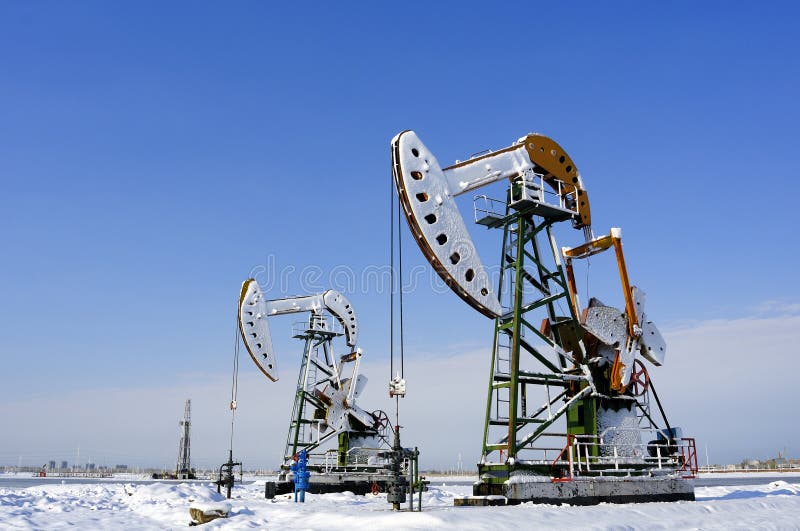 Oil pump stock photo. Image of petroleum, chemical, jack - 17418888