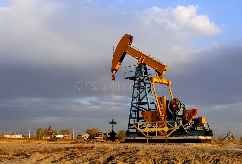 Oil Pump stock photo. Image of mountain, industry, energy - 1142552