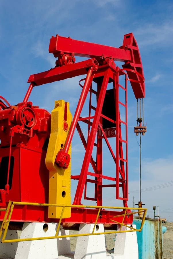 Oil pump stock photo. Image of gasoline, pump, industry - 6636736