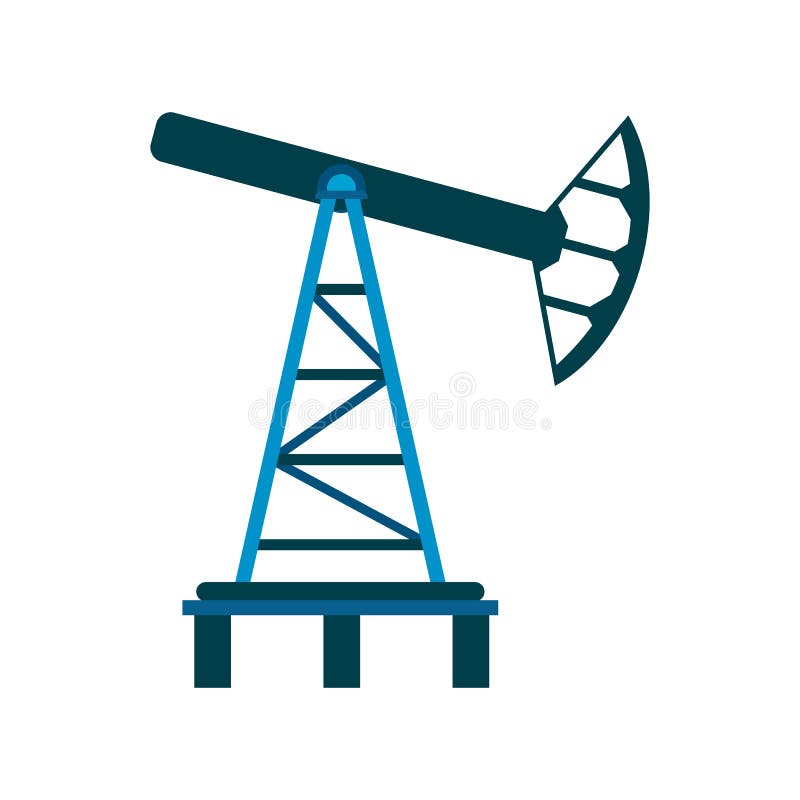 Oil Pump Icon, Icon Cartoon Stock Vector - Illustration of equipment ...