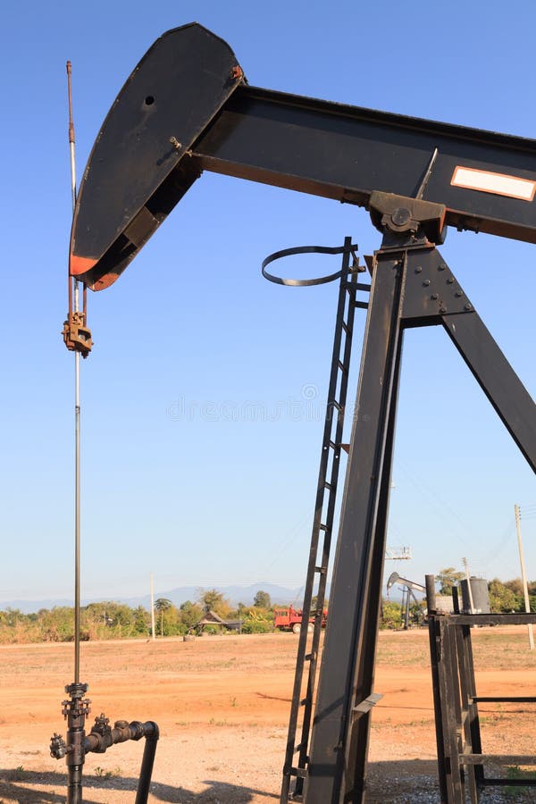 Oil Pump Jack (Sucker Rod Beam) Stock Photo - Image of pumps, petroleum ...
