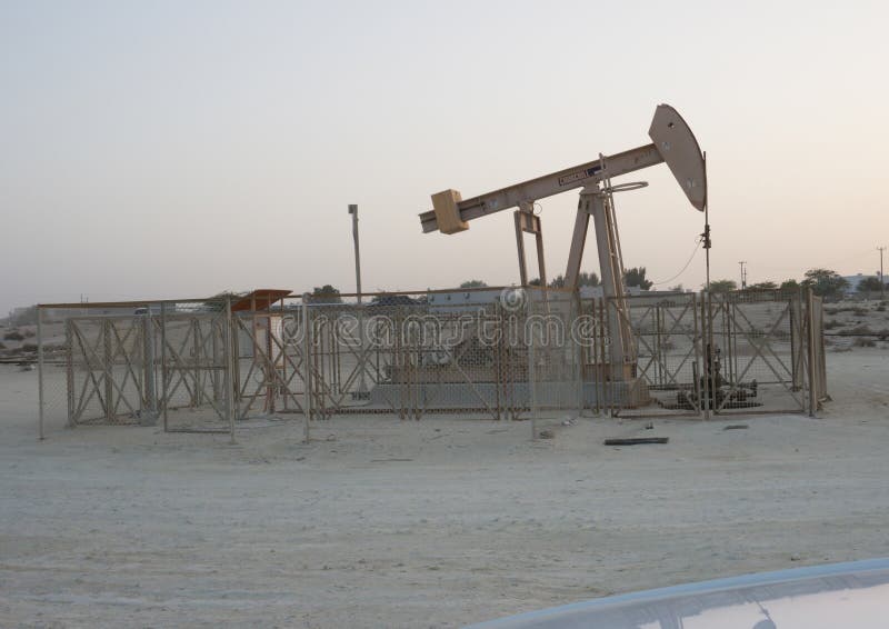 Oil Pump, Oil Pumping from Oil Well Editorial Photo - Image of crude ...