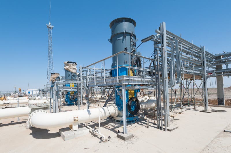 Oil pumping unit stock photo. Image of pump, title, energy - 51362906