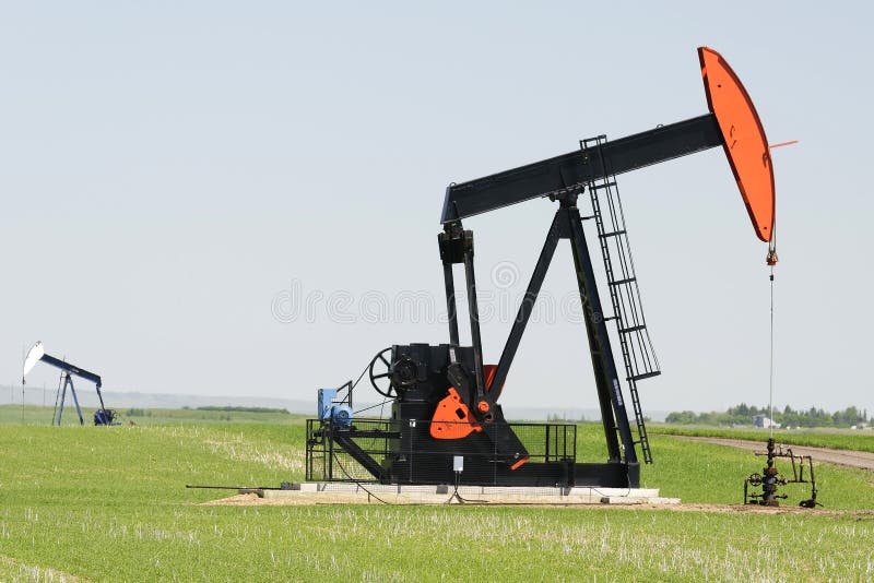 Oil pumps stock image. Image of industry, equipment, petrol - 75227201