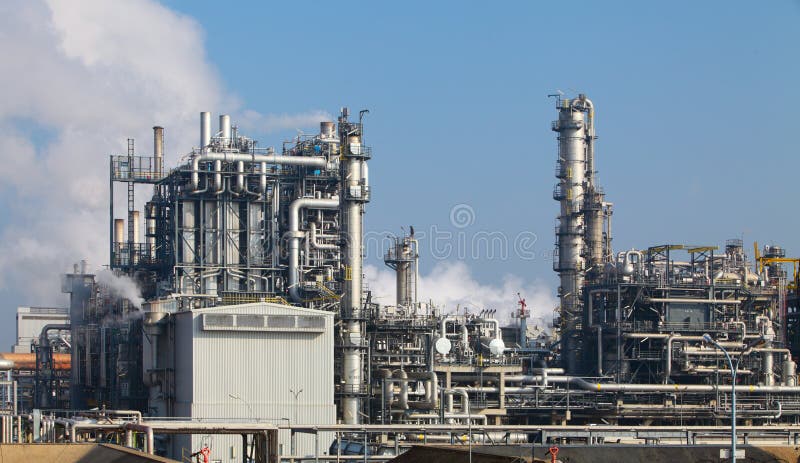Refinery Pollution stock image. Image of architecture - 9465093