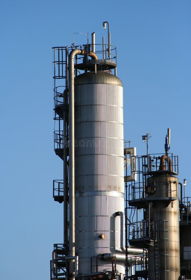 Oil Refinery #5 stock photo. Image of exhaust, pollution - 459442