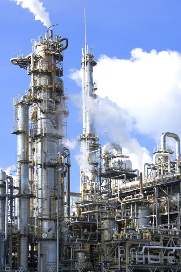 Oil Refinery stock photo. Image of environmental, diesel - 2342438