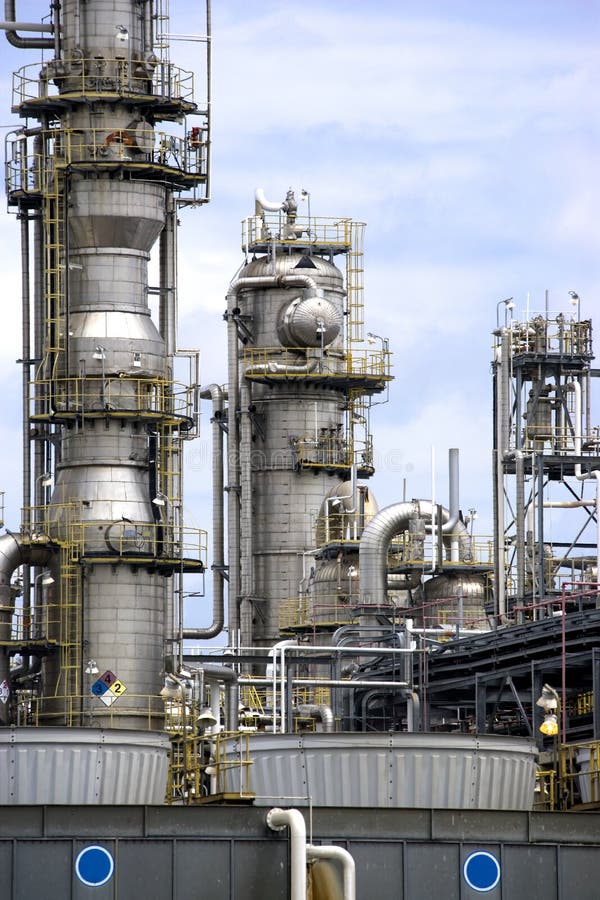 Refinery stock image. Image of energy, dioxide, boiler - 11919069