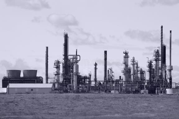 Oil refinery stock photo. Image of diesel, cheyenne, automobiles - 8477402