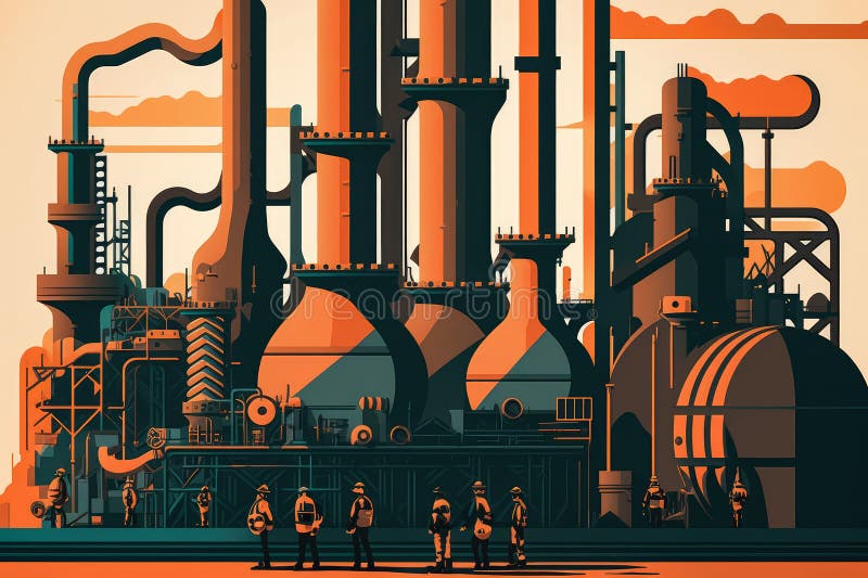 Refinery Workers Stock Illustrations – 464 Refinery Workers Stock ...