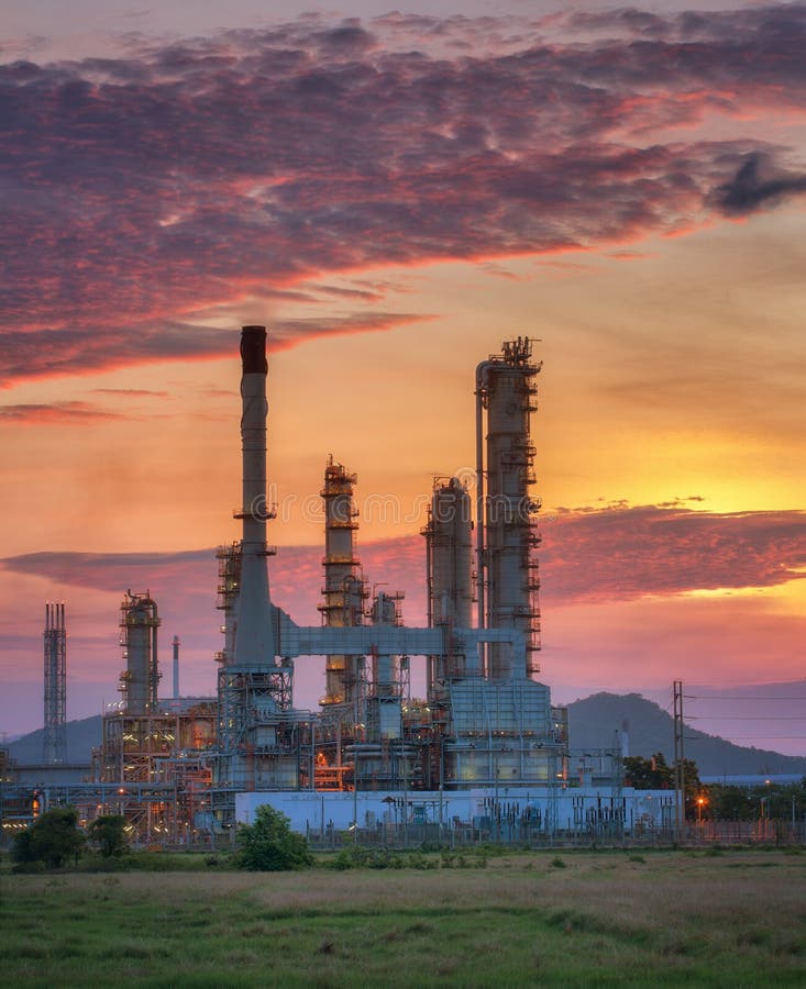 Oil refinery stock photo. Image of environment, iran - 55630504
