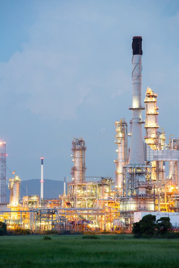 Oil Refinery Factory stock photo. Image of complexity - 49248172
