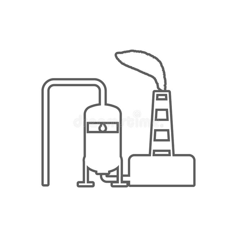 Refinery Icon White Stock Illustrations – 10,275 Refinery Icon White ...