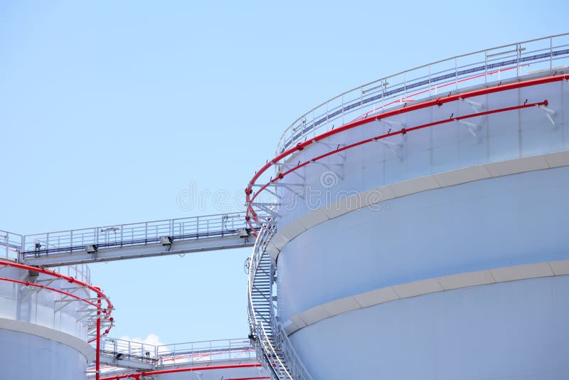 Oil refinery tank stock image. Image of fuel, steel, tank - 31406739