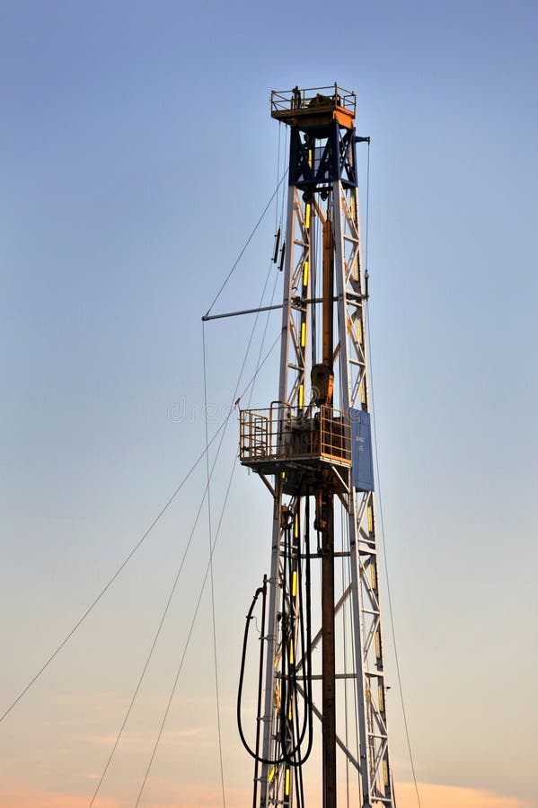 Oil rig stock image. Image of industry, exploration, oilwell - 5172133