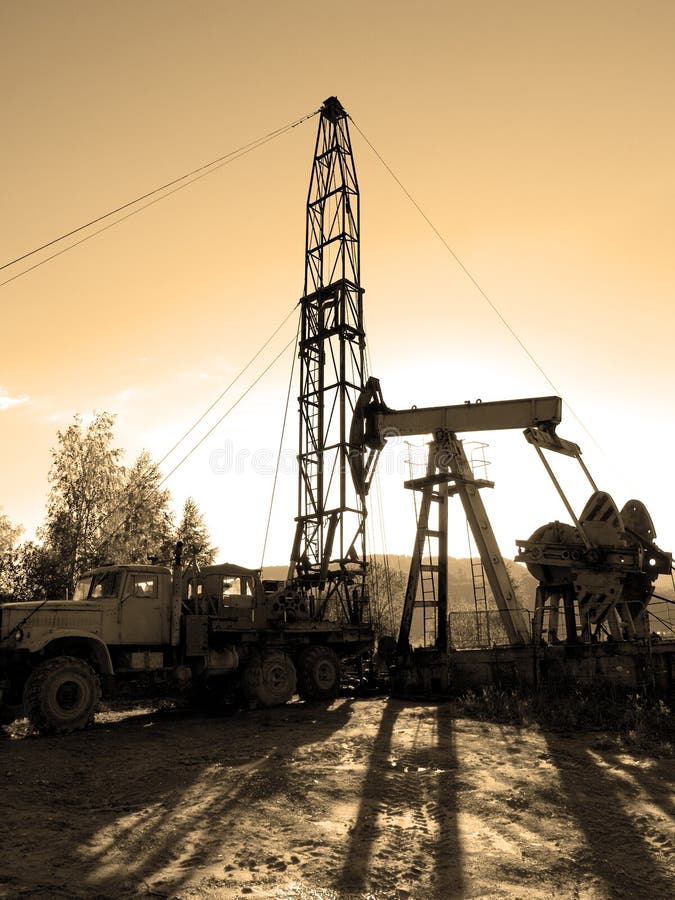 Oil Rig stock image. Image of industrial, petroleum, gasoline - 7868765