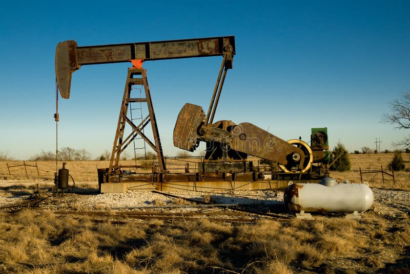 Oil rig stock image. Image of field, nature, oilfield - 11551127