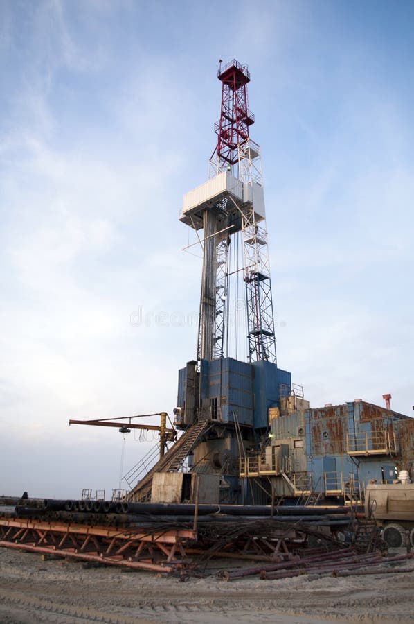 Derrick Old Glory stock image. Image of power, hole, energy - 1959053