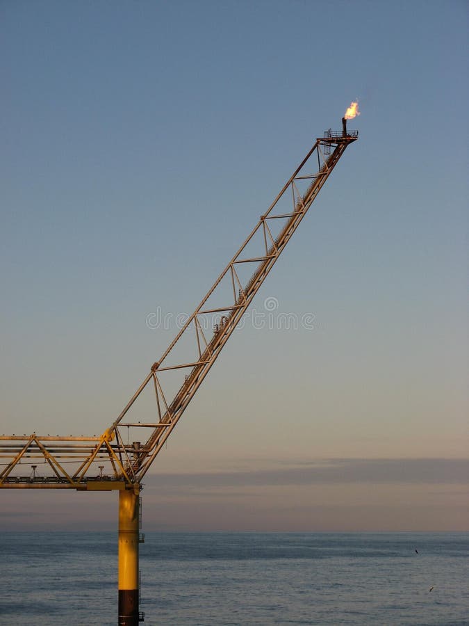 Oil Rig Flare Picture. Image: 21128984