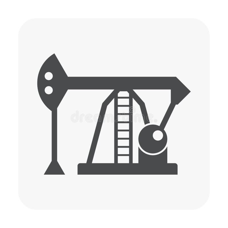 Oil rig icon stock vector. Illustration of business - 157919067