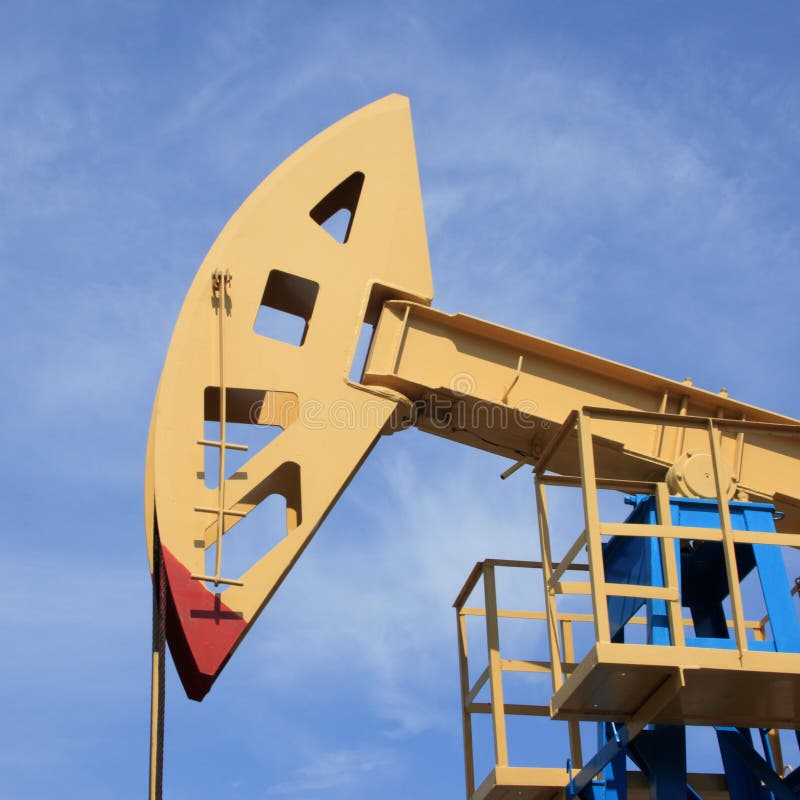 Oil rocking chair stock photo. Image of machinery, oilfield - 16480846