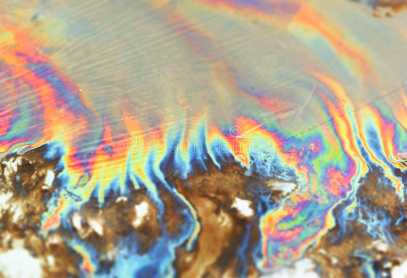 Oil Slick, x-ray effect stock photo. Image of nature - 86380284