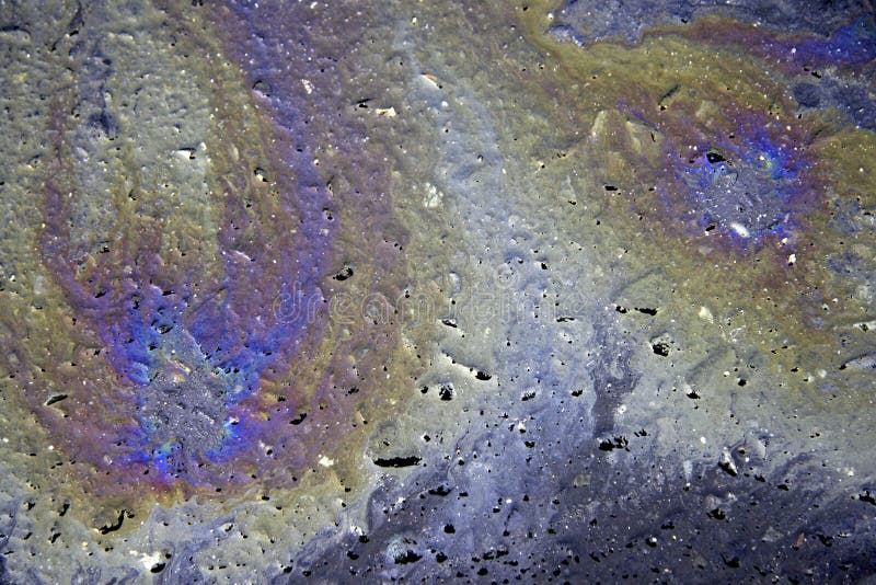 Oil Slick stock photo. Image of rainbow, pollution, leak - 25482948