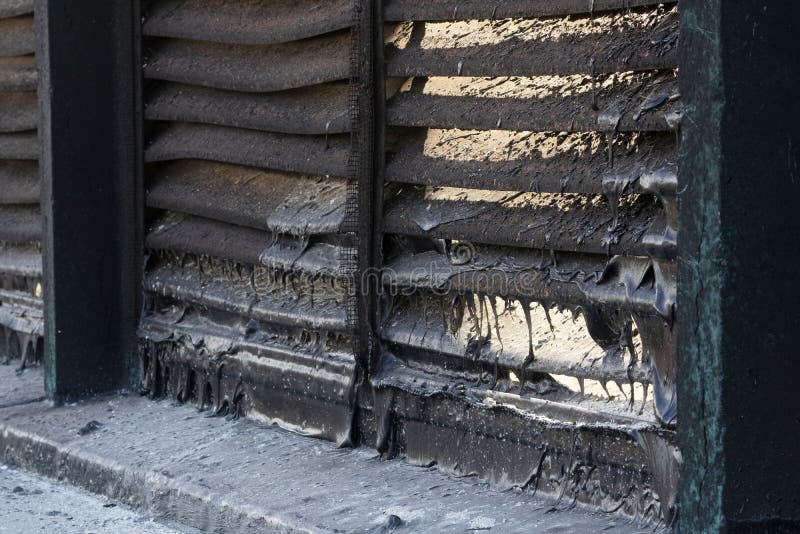 Oil Spill Coming Out of the Grate Stock Image - Image of coming ...