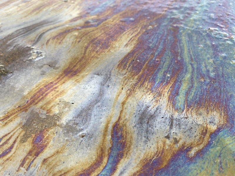 Oil spills on the sand stock photo. Image of gulf, disaster - 220401734